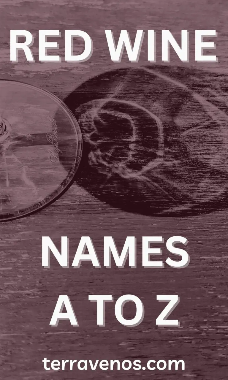 Red Wine Names A to Z